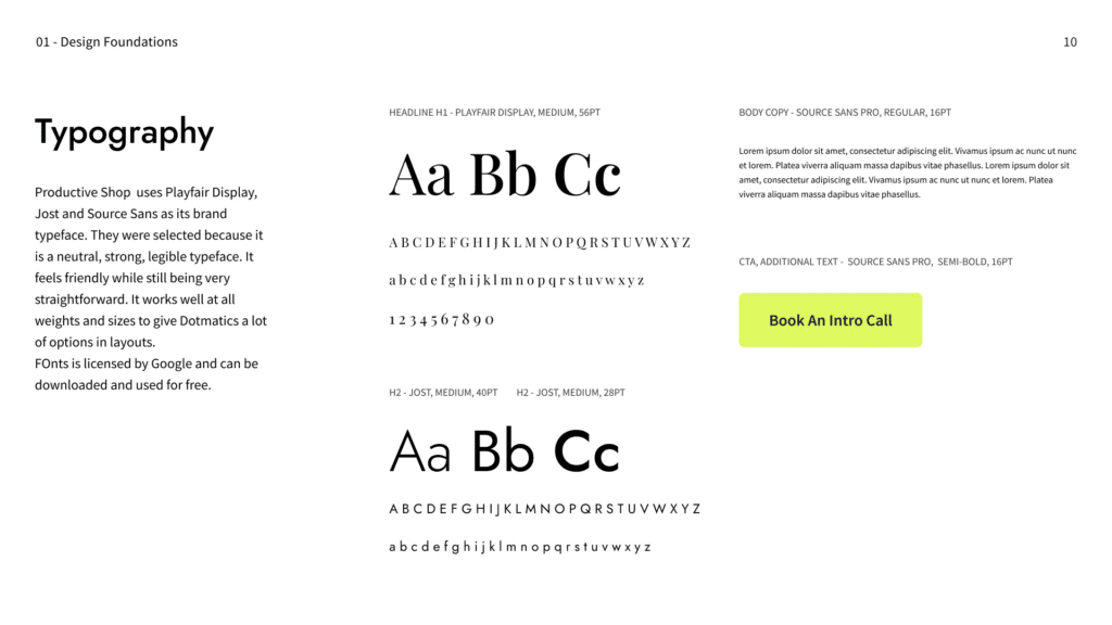 How to create your brand’s guidelines - Productive Shop