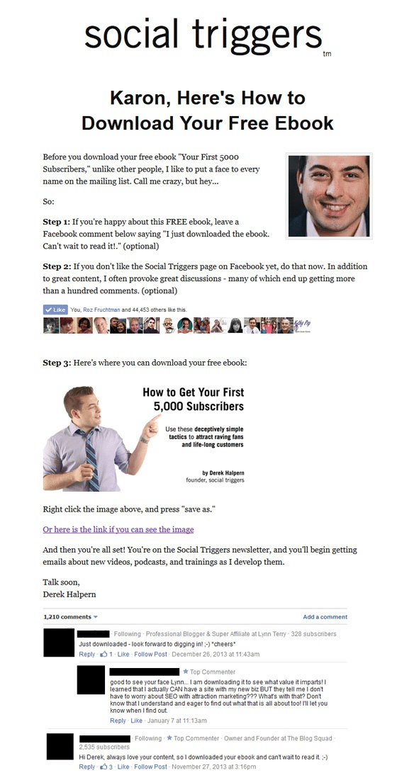 How a perfect Thank You page increases your conversion