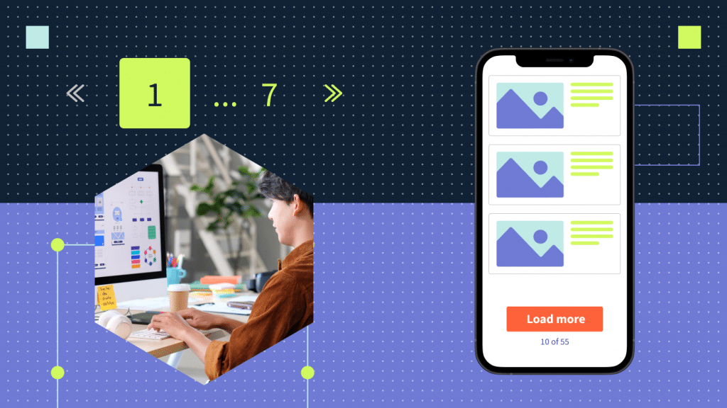 How to switch from classic pagination to load more or infinite scroll