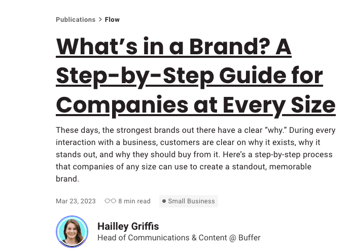 The complete guide to writing author pages | Productive Shop