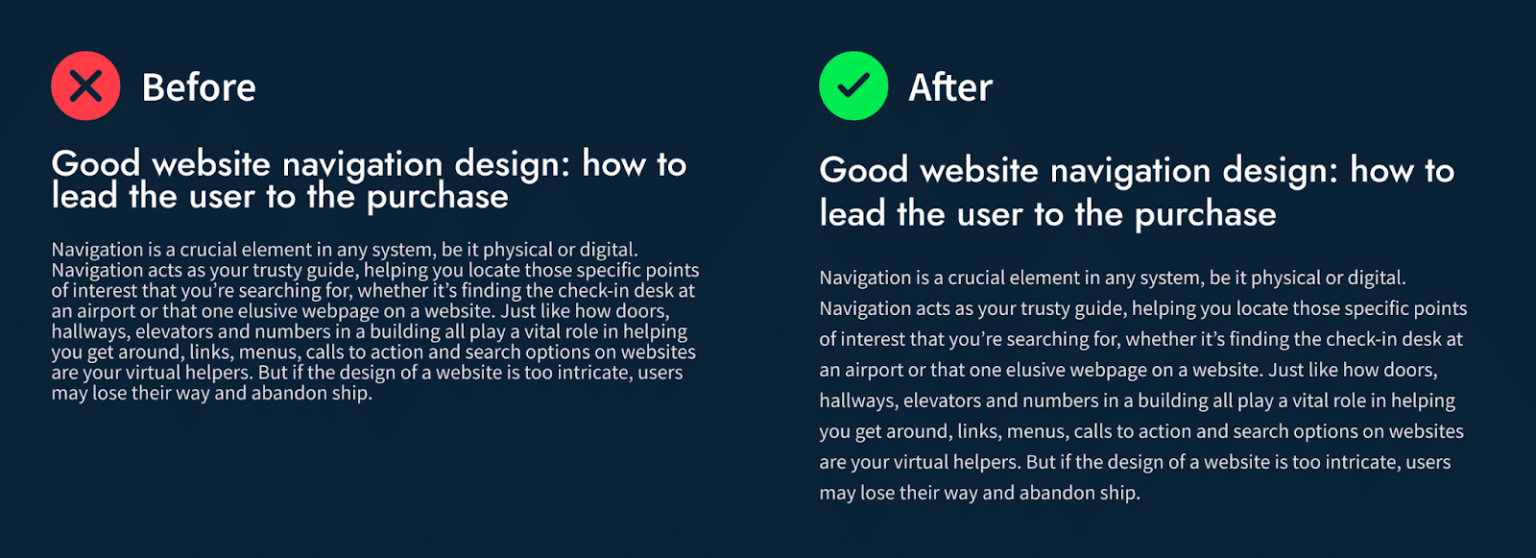 How leading in typography improves website readability - Productive Shop